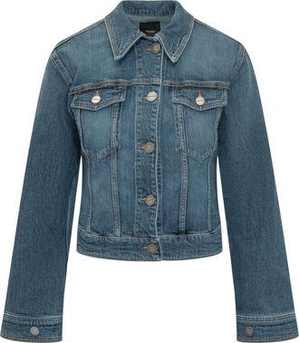 Pinko Pinko, Femme, Vestes, Bleu, Taille: 38 FR Denim Vestes