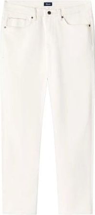 Fa&ccedil;onnable Pantalon droit en coton m&eacute;lang&eacute;