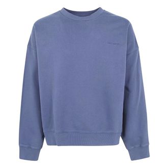 Carhartt Work in Progress Homme, Sweatshirts et sweats &agrave; capuche, Bleu, Taille: S Benton SweaT-shirt