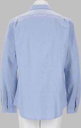 Paul Smith Zebra-Patch Organic Cotton Shirt - Blue