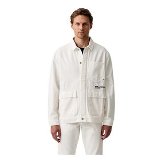 Karl Lagerfeld Denimjacke - - Jackets - Herren - Wei&szlig; - 2XL