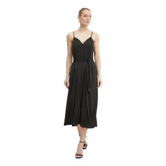 A|X Armani Exchange Ausgestelltes Midikleid - - Dresses - Damen - Schwarzk - S