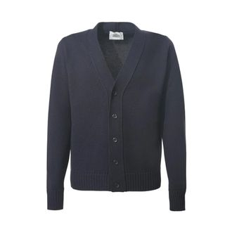 Alpha Studio Cardigan - Homme - Pulls - Bleu - Taille: 2XL