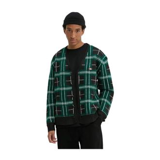 Dickies Stevensville Cardigan - - Knitwear - Herren - Gr&uuml;n - XS