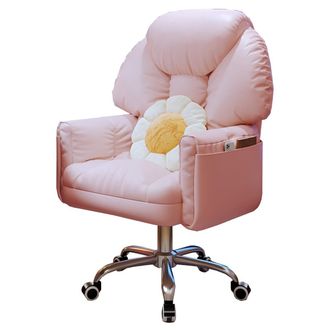 Generic B&uuml;rostuhl hoher R&uuml;ckenlehne,ergonomischer Computer Gaming,Drehstuhl Rollen,drehbarer Kosmetikstuhl h&ouml;henverstellbarer Schreibtisch Erwachsene(A)