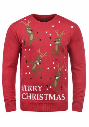 Blend Weihnachtspullover Rudolph