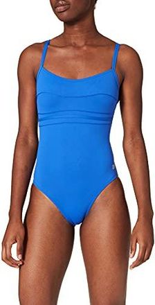 Haute Pression A1001 - Maillot de bain une pièce - Uni - Femme - Bleu (Bleu Roy), 42 (Taille faricant: 42)