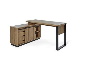 Jahnke Slide Eckschreibtisch C 150 E Montana Eiche