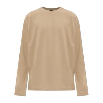 Jacquemus Rond Langarm-T-Shirt - - Tops - Herren - Beige - 2XL