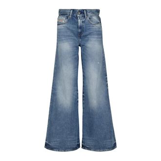 Diesel Weite Bein Jeans Akemi 1978 - - Jeans - Damen - Blau - W24 L28