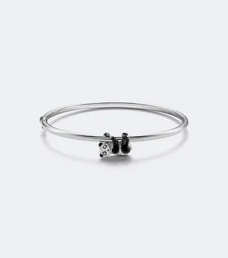 Yvonne L&eacute;on Yvonne L&eacute;on Bracelet Panda en or blanc 9 ct et diamants