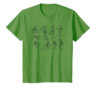 Pixar Disney & Pixars Toy Story Woody Story Concept Art Sketches T-Shirt