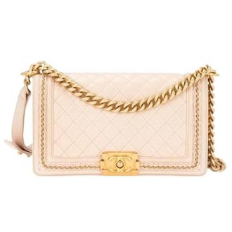 Chanel Pre-owned Boy Bag - - Pre-owned - Damen - Beige - ONE SIZE