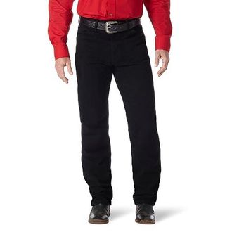 Wrangler Jeans Hommes 13MWZ, Original Regular Bootcut Fit, Straight Leg, Shadow Black, 33/32