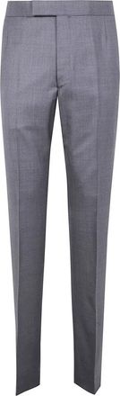 Thom Browne Klassische Twill-Hose mit R&uuml;ckenspange - - Trousers - Herren - Grau - S