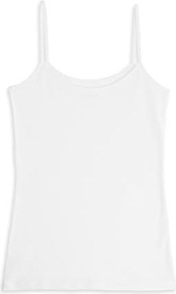 Cotonella Top avec fines bretelles en tissu - Jersey de coton doux et bi-élastique - Art. GD006