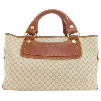 Celine Sac &agrave; main Vintage Pre-owned - Femme - Pre-owned - Beige - Taille: ONE Size