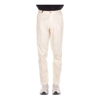 Fay Homme, Pantalons, Beige, Taille: W34 Pantalon &agrave; pinces