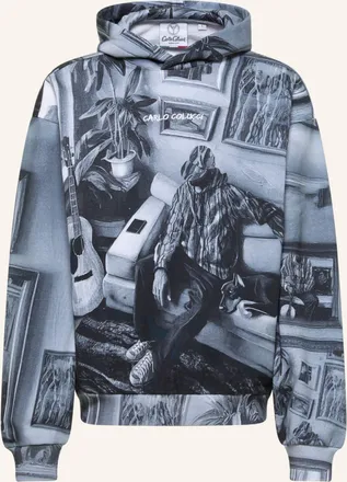 Carlo Colucci Carlo Colucci Oversize Hoodie - Impression Of Carlo Ermini schwarz