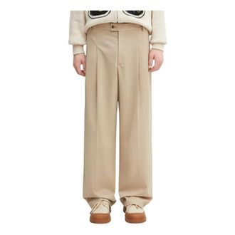 Kenzo Gerade geschnittene Stoffhose - - Trousers - Herren - Beige - XS