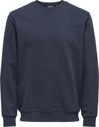 Only & Sons Herren Onsceres Crew Neck Noos, Blue Nights, XL EU