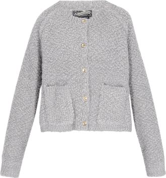 Dreimaster Dreimaster Strickjacke Frauen Graumelange