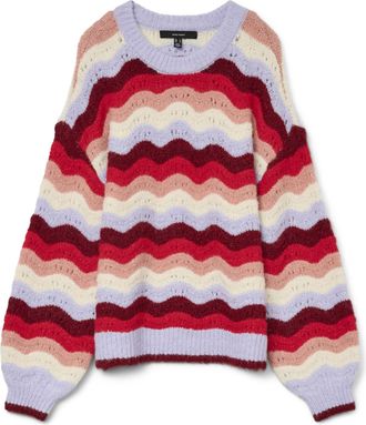 Vero Moda Vmdoja Ls O-Neck Pullover Boo