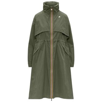 K-Way Aube Memory Touch Jacke - - Coats - Damen - Gr&uuml;n - XS