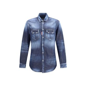 Dsquared2 Denim Langarmhemd