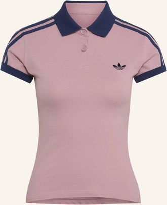 adidas Originals Adidas Originals 3-Streifen Poloshirt lila