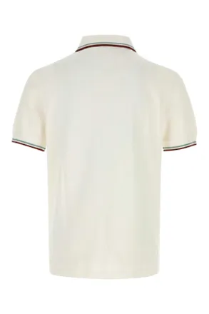 Fred Perry Twin Tipped Polo Shirt - White