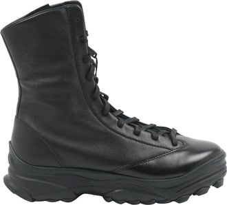 Yohji Yamamoto Homme, Chaussures, Noir, Taille: 44 EU Lace-up Bottes