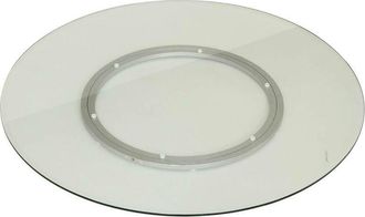 Hesperide Plateau mobile tournant D70cm en verre trempé - Hespéride