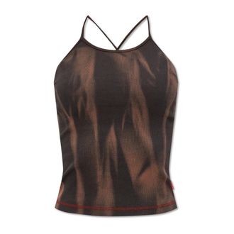 Diesel Femme, Tops, Brun, Taille: 36 FR T-Hina Top