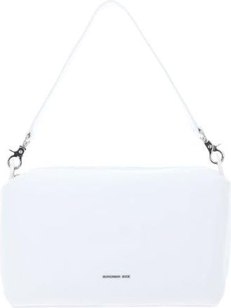 Mandarina Duck Cuir sac &agrave; &eacute;paule bandouli&egrave;re Mellow Leather Shoulder Blanc