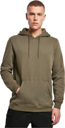 Build Your Brand Herren Kapuzenpullover Heavy Hoody, lässiger Hoodie für Männer, 3XL, olive