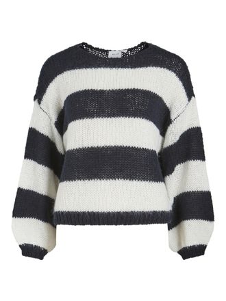 Vila Female Strickpullover Gestreifter