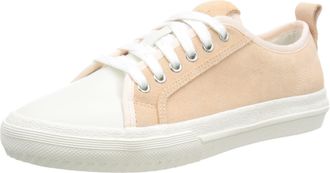 Clarks Damen Roxby Lace Sneaker, Pale Peach Combi, 38 EU