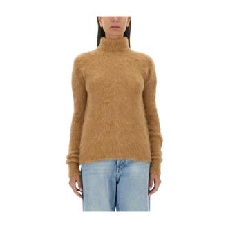 Sportmax Femme, Pulls, Beige, Taille: 42 FR Turtleneck