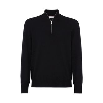 Brunello Cucinelli Herren, Strickwaren, Schwarzk, XLGr&ouml;&szlig;e