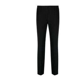 P.A.R.O.S.H. Schmal geschnittene Wollhose - - Trousers - Damen - Schwarzk - S