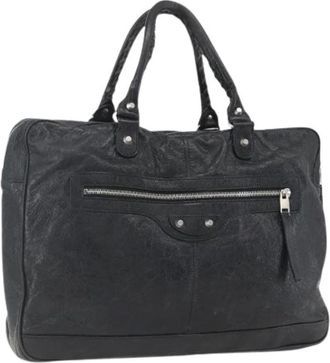 Balenciaga unisex, Pre-owned, Noir, Taille: ONE Size Sac Week-end Vintage Pre-owned