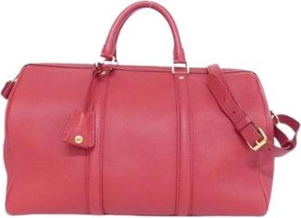 Louis Vuitton unisex, Pre-owned, Rouge, Taille: ONE Size Sac Week-end Pre-owned