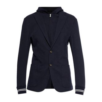 Eleventy Jacke aus kombinierten Stoffen - - Jackets - Herren - Blau - L