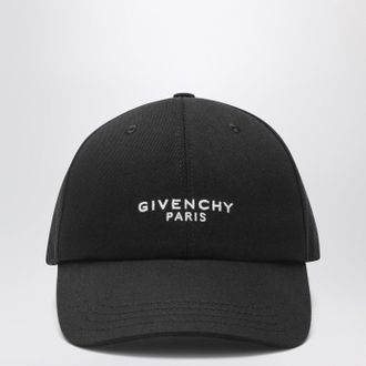 Givenchy Schwarze Baseballkappe mit Logo