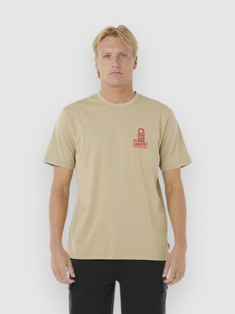 Rip Curl Vaporcool Search Stack T-Shirt khaki rock