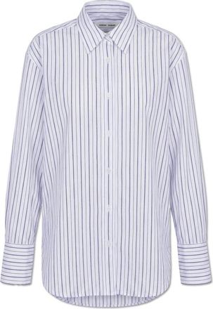 Sams&oslash;e & Sams&oslash;e Femme, Blouses et Chemises, Blanc, Taille: 40 FR Salovas Shirt