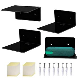 Generic Acryl Schwebende Regale | Multifunktional Dekorativ 4 St&uuml;ck | 10 Zentimeter Selbstklebende Wandorganizer - F&uuml;r Schlafzimmer B&uuml;cherregal Album K&uuml;che Ba