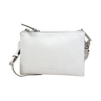 Gianni Chiarini Femme, Sacs, Blanc, Taille: ONE Size Lucille Tracolla Media 3 Zip
