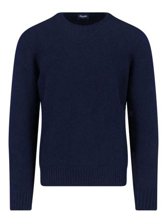 Drumohr Pull Col Rond - Bleu